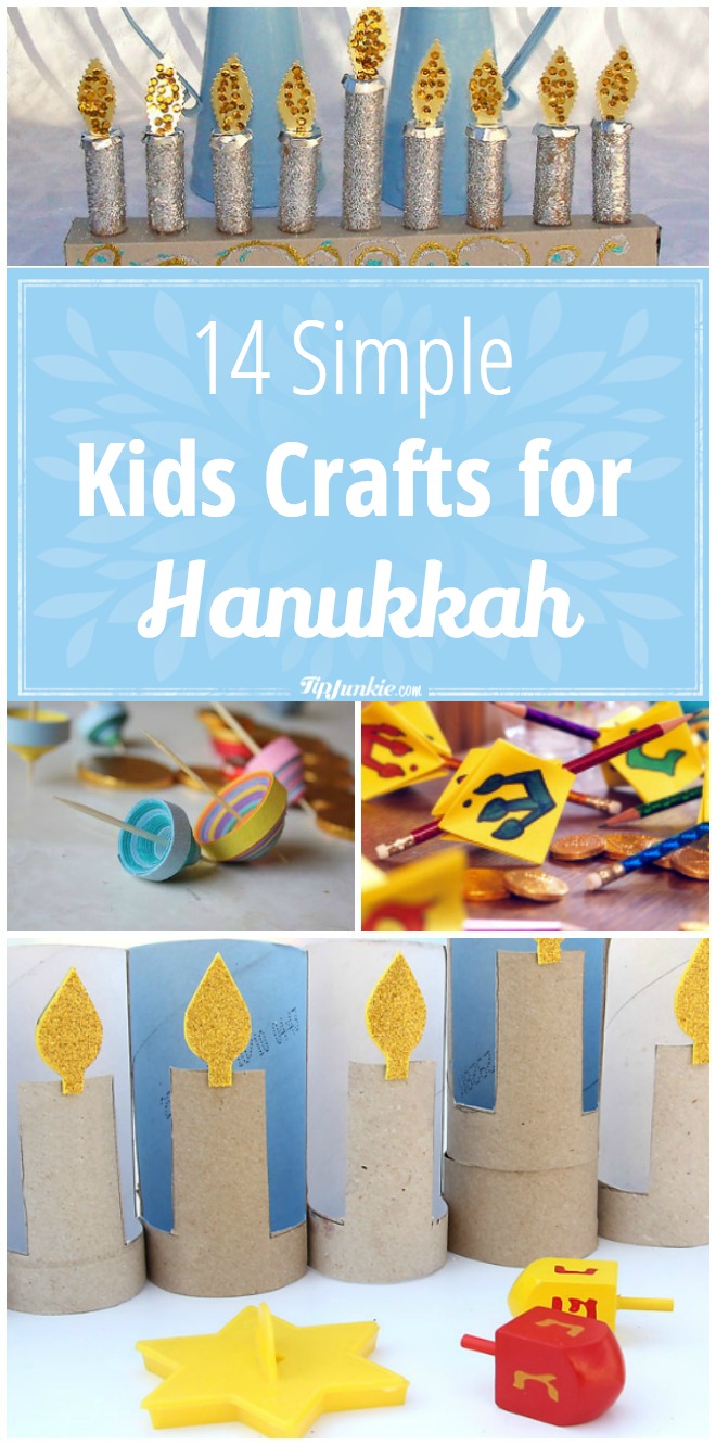 14 Simple Kids Crafts for Hanukkah – Tip Junkie