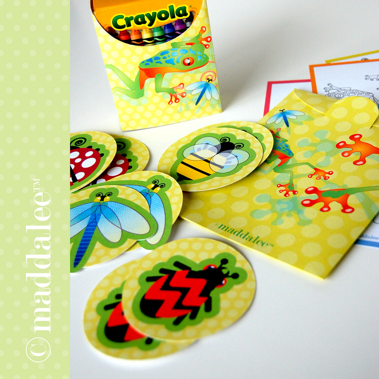 DIY Kid’s Mini Art Kit Free Printables – Tip Junkie