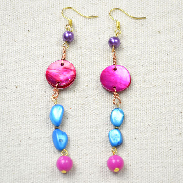 How To Make Simple Dangle Beaded Earrings For Beginners Tip Junkie