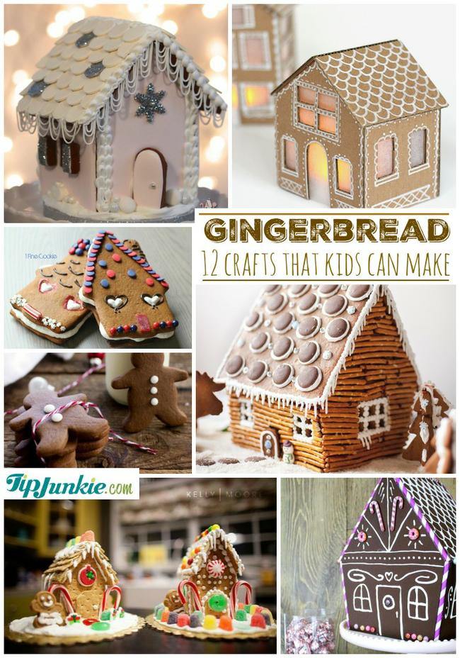 12 Gingerbread Crafts that Kids Can Make – Tip Junkie