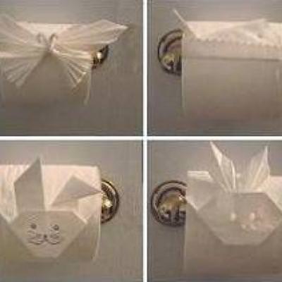 Origami Toilet Paper Instructions