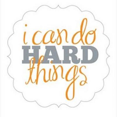 I Can Do Hard Things {Free Printable} – Tip Junkie