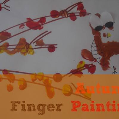 Autumn Tree Finger Painting {Thanksgiving Kids Craft} – Tip Junkie
